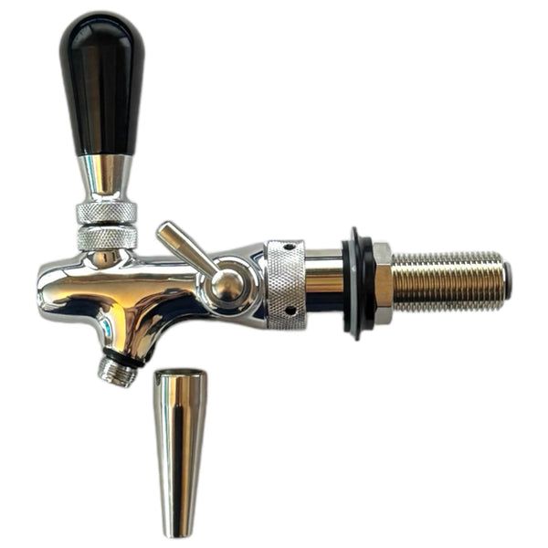 Chrome compensator beer tap with creamer nozzle | Drin-KIT – Masons